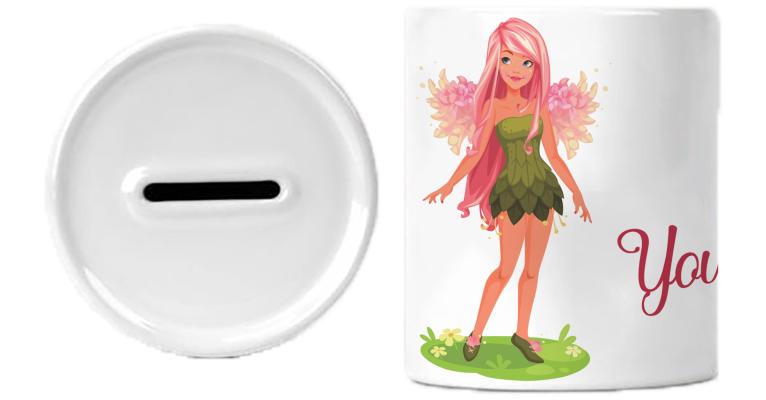 Adelina Fairy Personalised Money Box | Joyfully Made