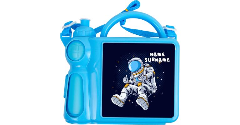 Kids Space Lunch Box Blue | Joyfully Made