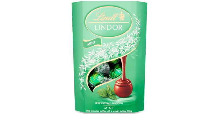 Lindt Lindor Mint Milk Chocolate 125g | Joyfully Made